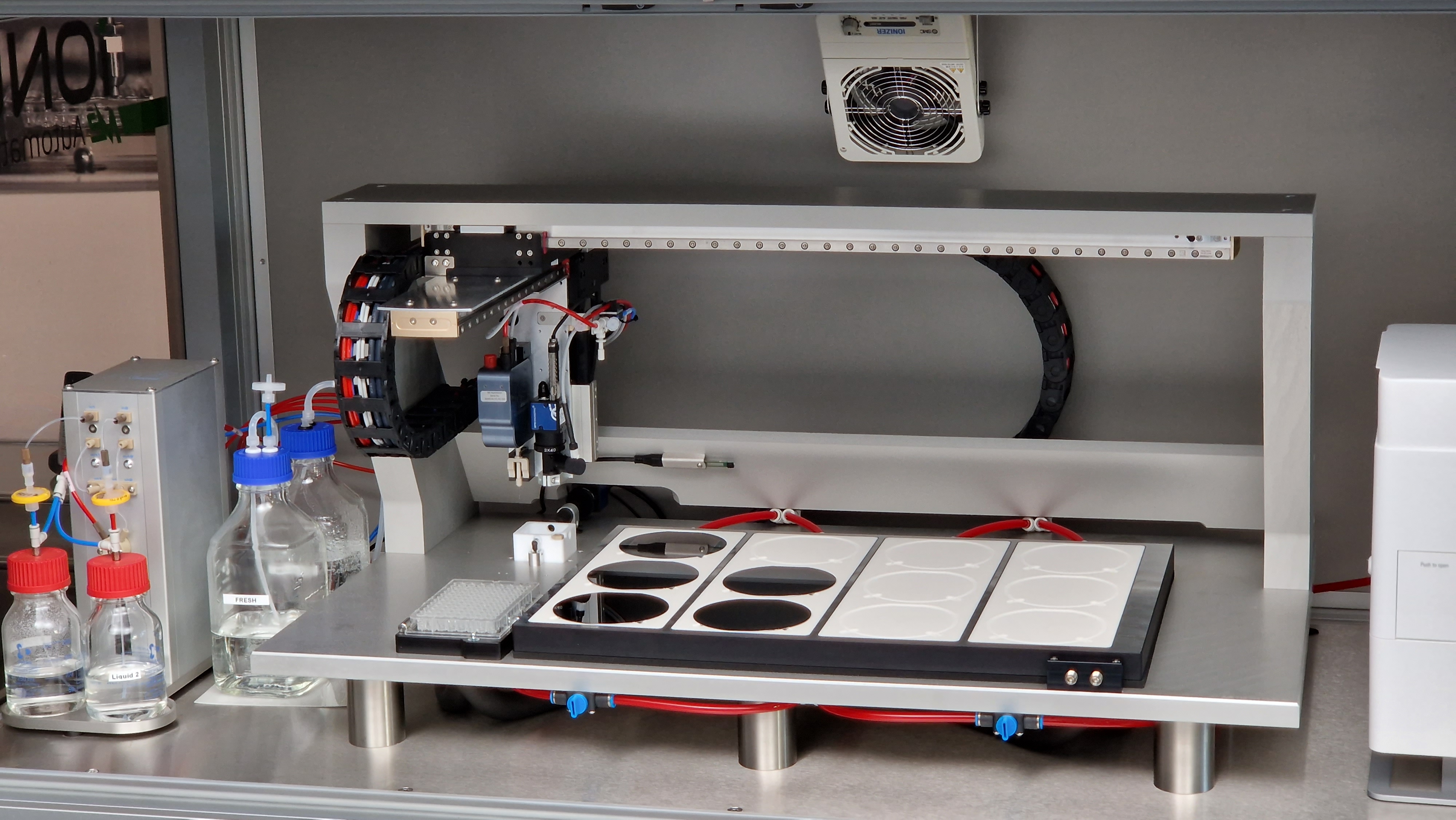 iONE: Ultra-Fast, High-Precision Microarray Spotter for Production Scale - M2-Automation